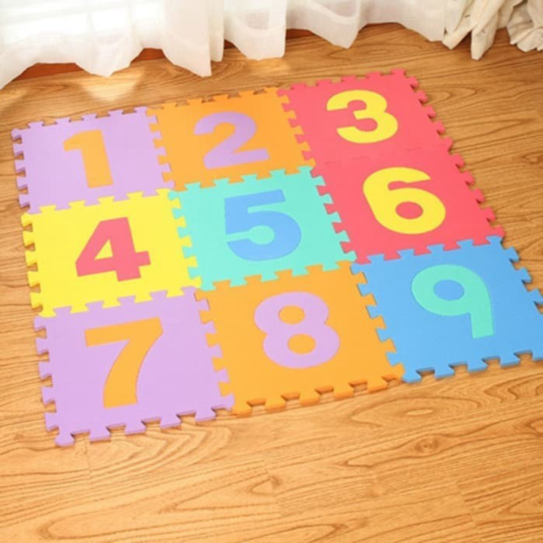 Jual Jual Alas Lantai Anak Bayi Puzzle mat Numbers / Angka Premium ...
