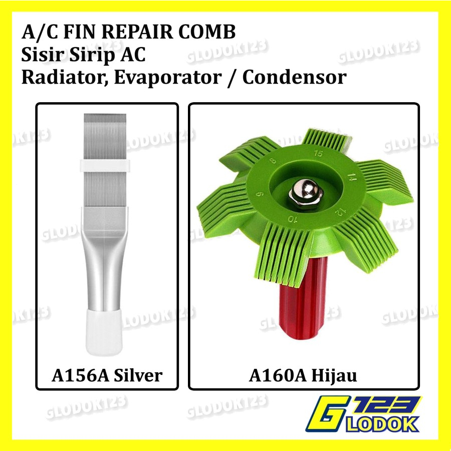 Jual Fin Straightener Sisir Sirip Condensor Kondensor Evaporator AC ...