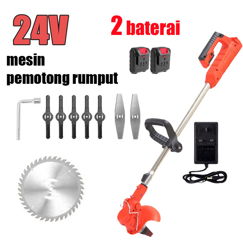 Jual mesin potong rumput 12V/24V mesin potong rumput baterai mesin ...