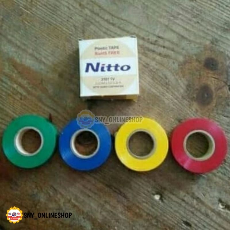 Jual Selotip / Isolasi Listrik Warna Nitto | Shopee Indonesia