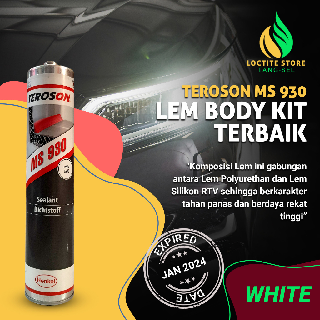 Jual LEM BODY KIT DAN KAROSERI MOBIL TERKUAT TEROSON MS930 310ML ...