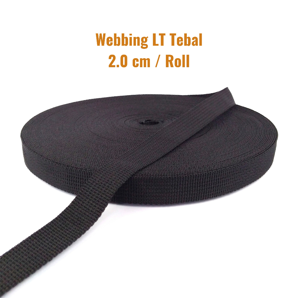 Jual Tali Webbing / Bisban Tas LT 2.0 cm Tebal | Shopee Indonesia