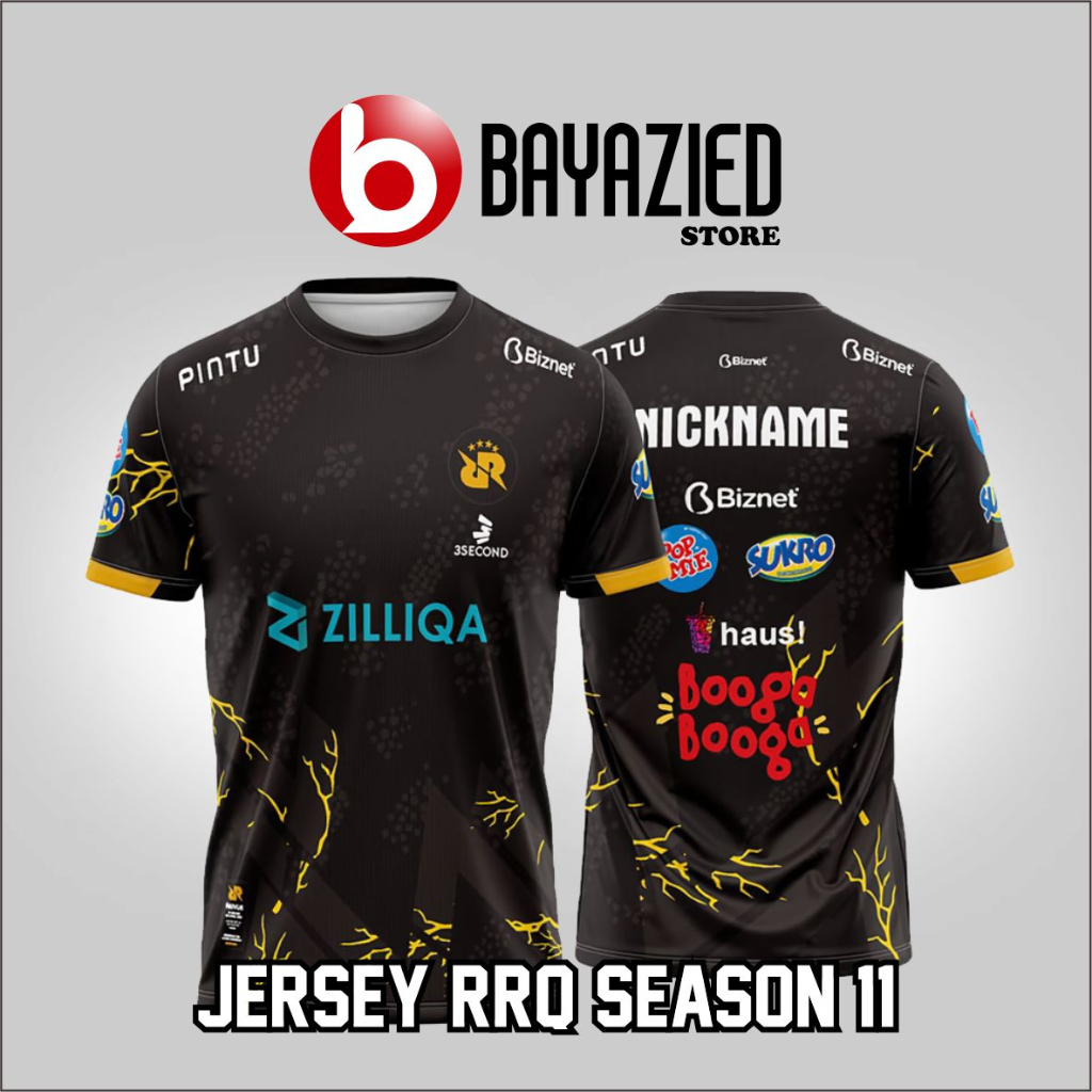 Jual JERSEY BAJU KAOS RRQ TERBARU 2023 SEASON 11 | Shopee Indonesia