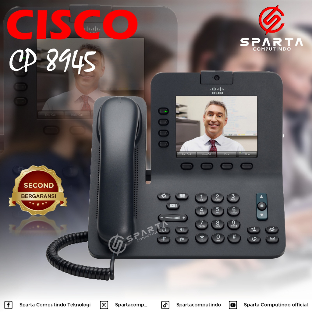 Jual IP PHONE UC CISCO CP-8945 | Shopee Indonesia