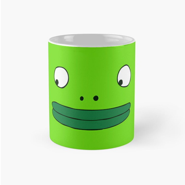 Jual Smiling Friends Mr Frog Face Coffee Mug | Shopee Indonesia