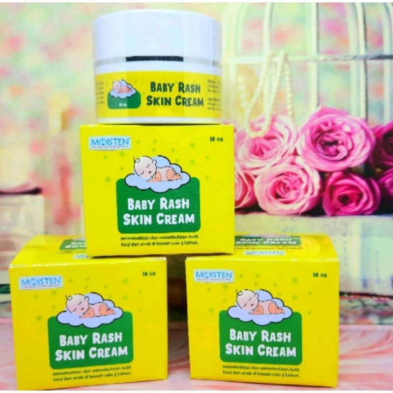 Jual Moisten Baby Rash Skin Cream - krim ruam popok bayi & anak - anti ...