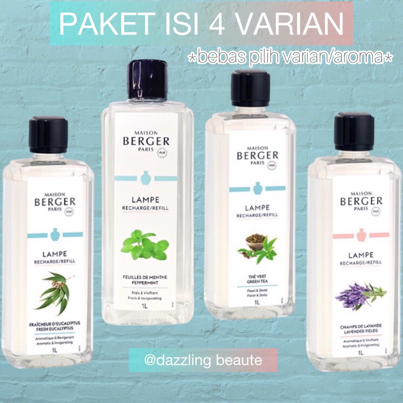 Jual PAKET HEMAT MAISON /LAMPE BERGER OIL ISI 4 BTL VARIAN VOLUME 1 ...