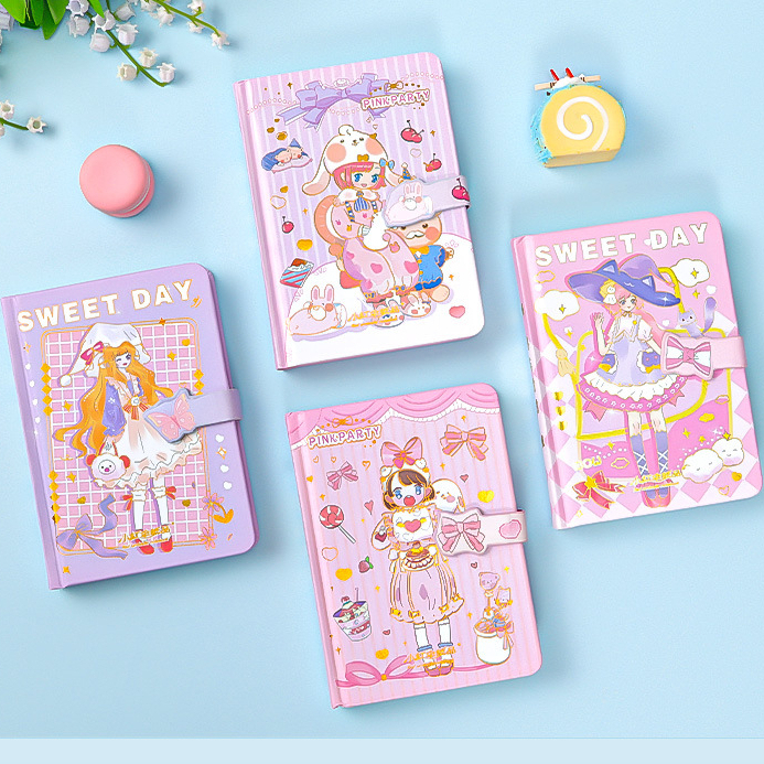 Jual Buku Agenda Lucu Hardcover 64K Paper Penutup Magnet 14,4x10,3cm ...