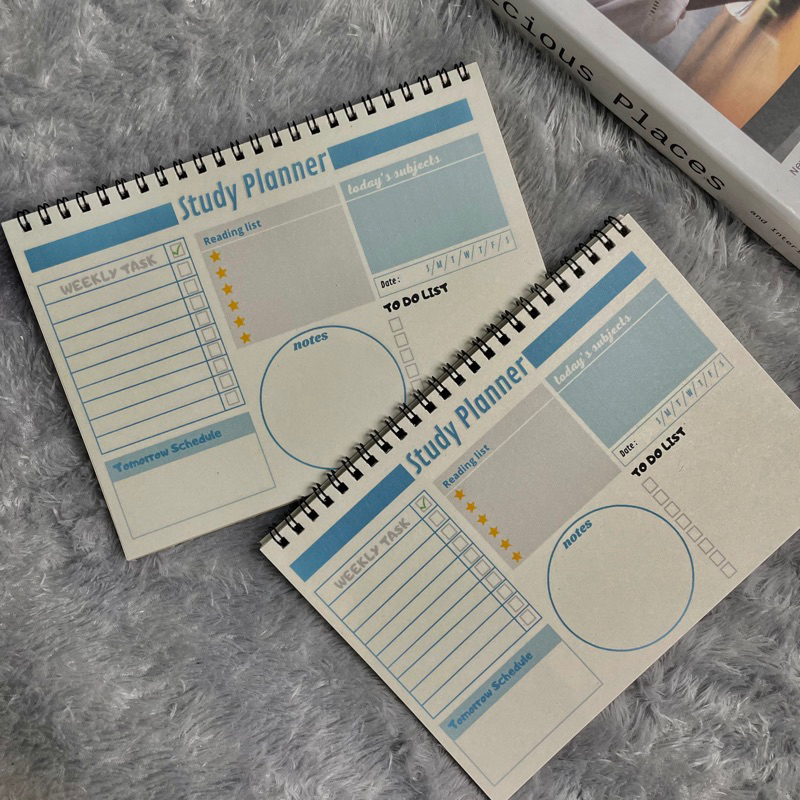 Jual Study Planner Book / Buku Agenda Belajar untuk Sekolah / Buku ...