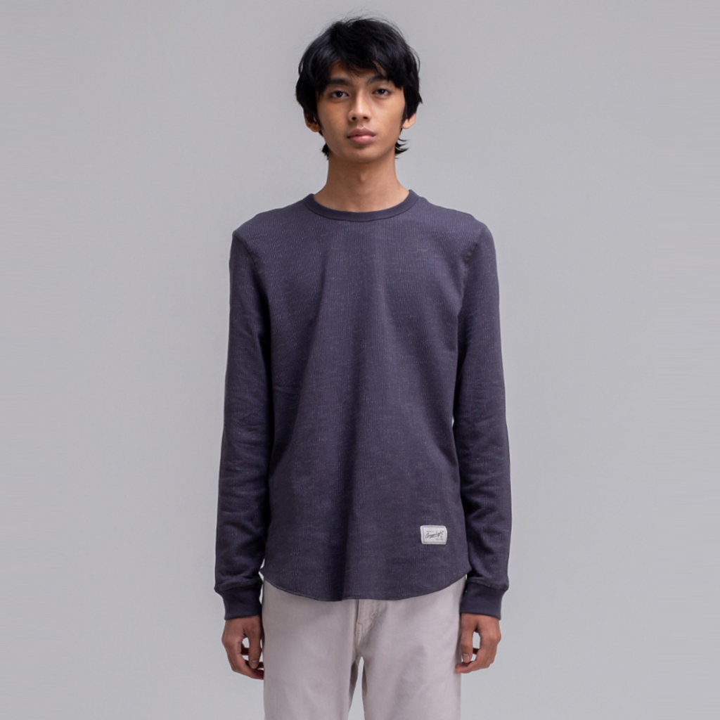 Jual Greenlight Kaos Sweater Basic Polos Lengan Panjang Pria Sweatshirt ...