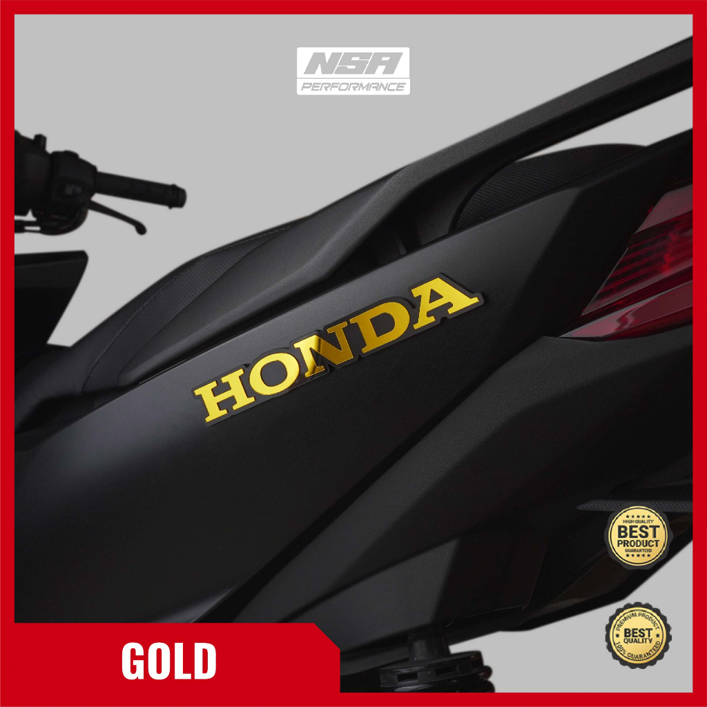 Jual NSA 2PCS EMBLEM HONDA 3D LOGO HONDA TIMBUL STIKER HONDA TIMBUL ...