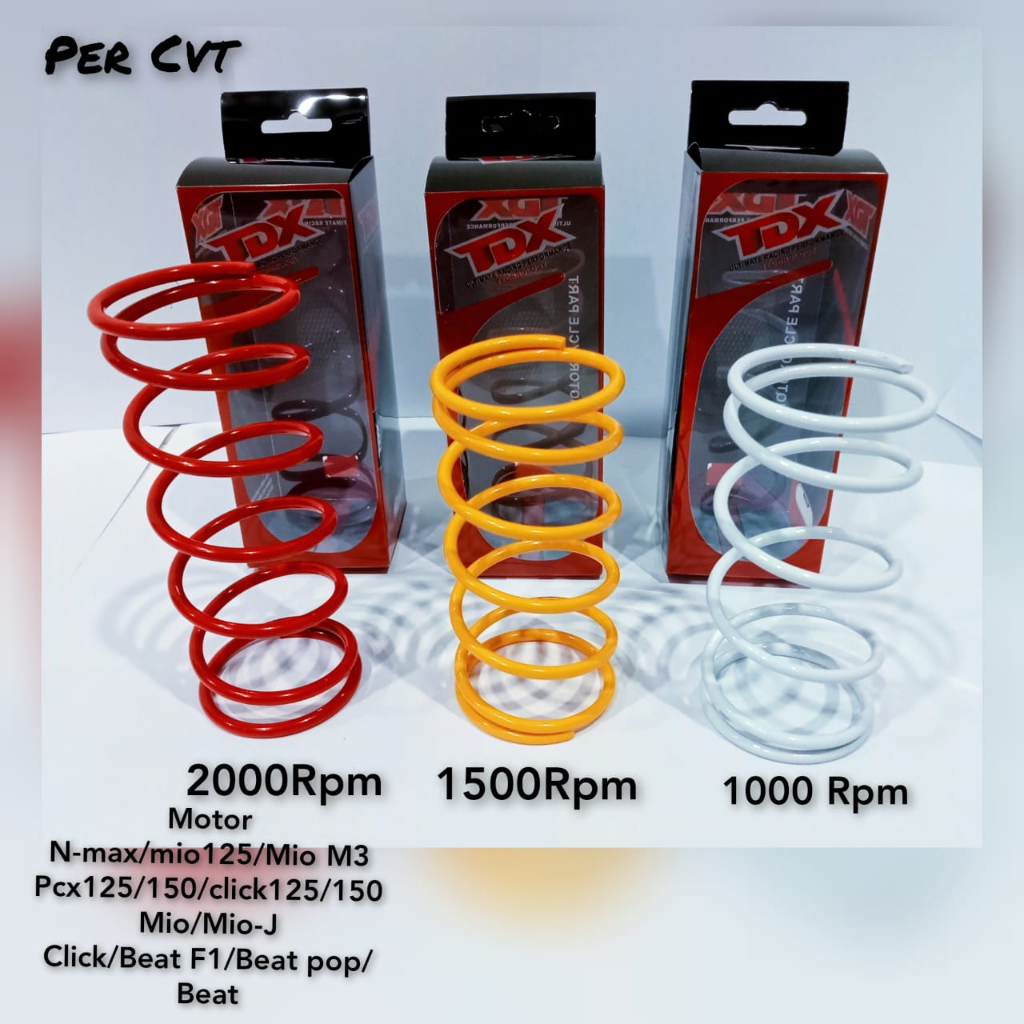 Jual Per CVT Tdx 1000 Rpm 1500 Rpm 2000 Rpm Mio Mioj Vario Beat Fi Beat ...