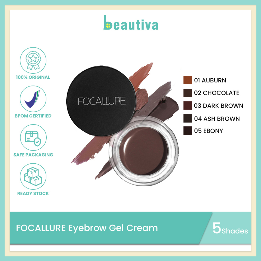 Jual FOCALLURE Waterproof Eyebrow Gel Cream | Shopee Indonesia