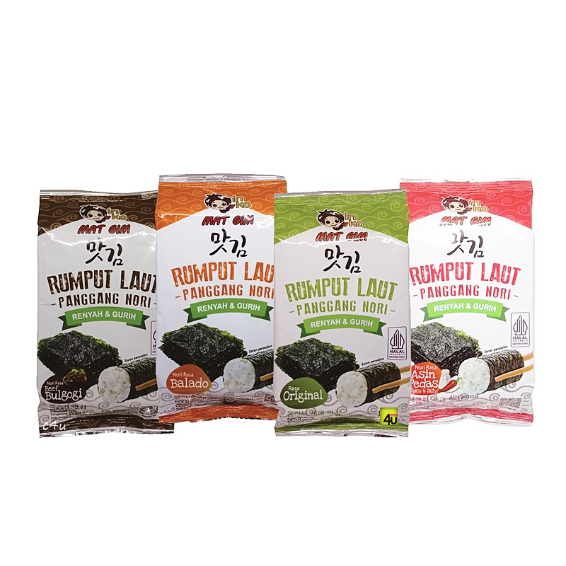 Jual INKO Mat Gim - Rumput Laut Panggang - 1 bks LAVER | Shopee Indonesia