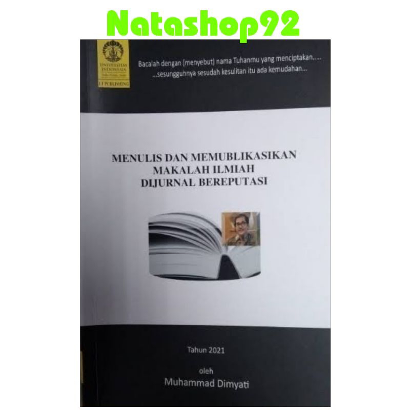 Jual MENULIS DAN MEMUBLIKASIKAN MAKALAH ILMIAH DI JURNAL BEREPUTASI ...