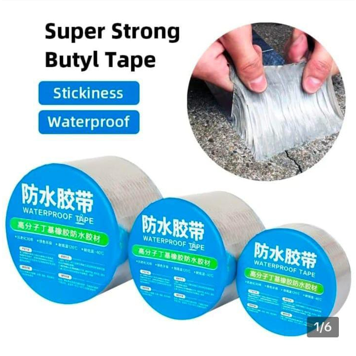 Jual lakban anti bocor waterproof super kuat aluminium foil tape ori | Shopee Indonesia
