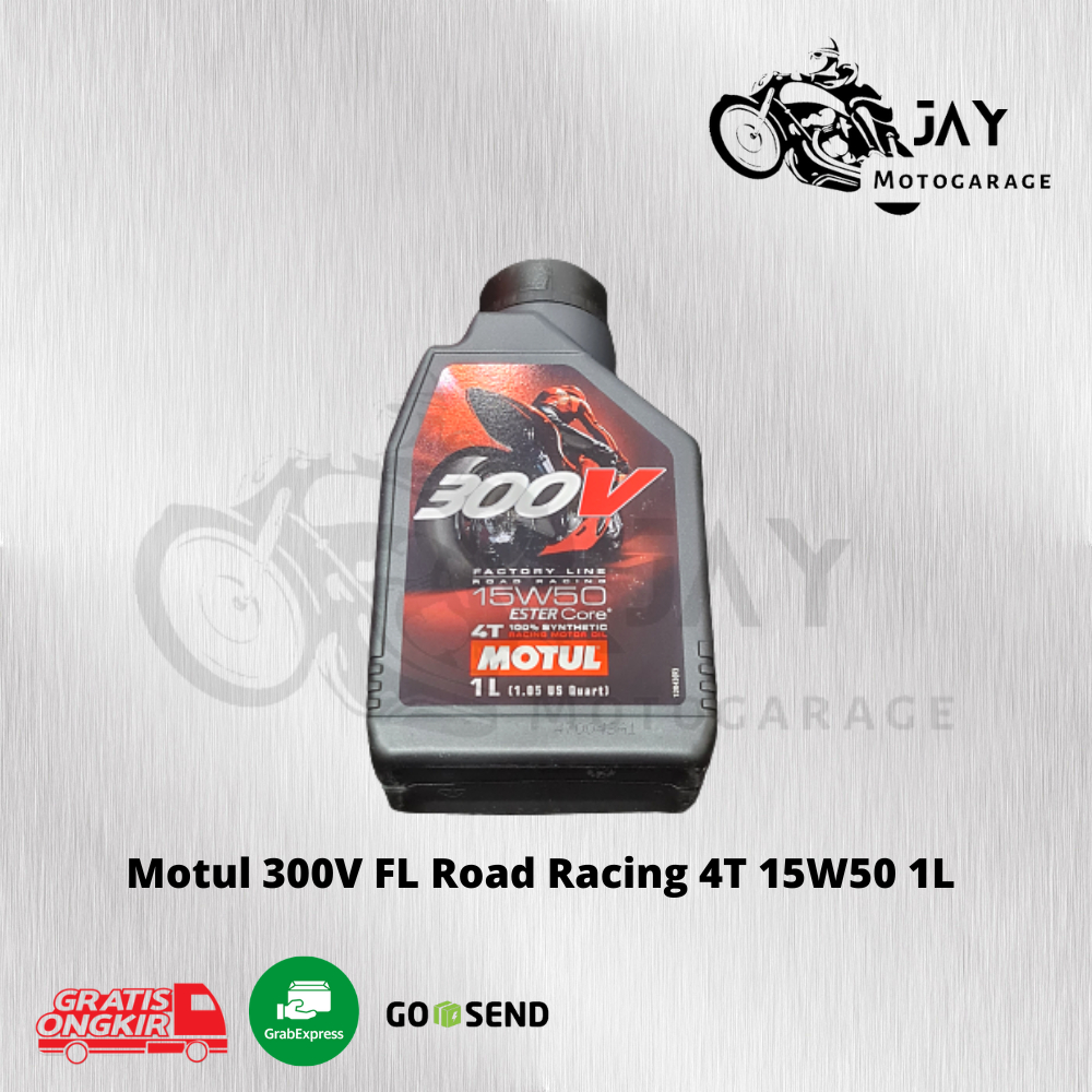 Jual Oli Mesin Motul 300V 15W50 Factory Line Road Racing 100% Synthetic | Shopee Indonesia