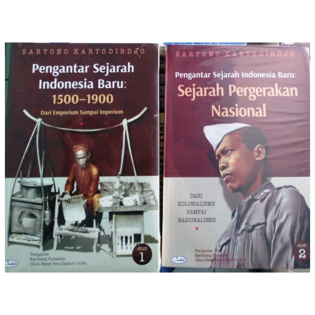 Jual Pengantar Sejarah Indonesia Baru Jilid 1dan 2 Sartono Kartodirdjo Nr Shopee Indonesia 