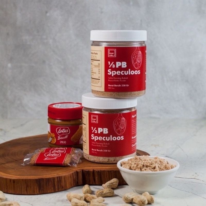 Jual Lean Lab 1/3PB Starter Pack Speculoos (250gr x2) Peanut Butter ...