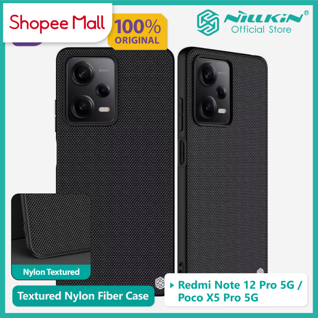 Jual Case Xiaomi Redmi Note 12 Pro 5G / Poco X5 Pro 5G Nillkin Textured ...