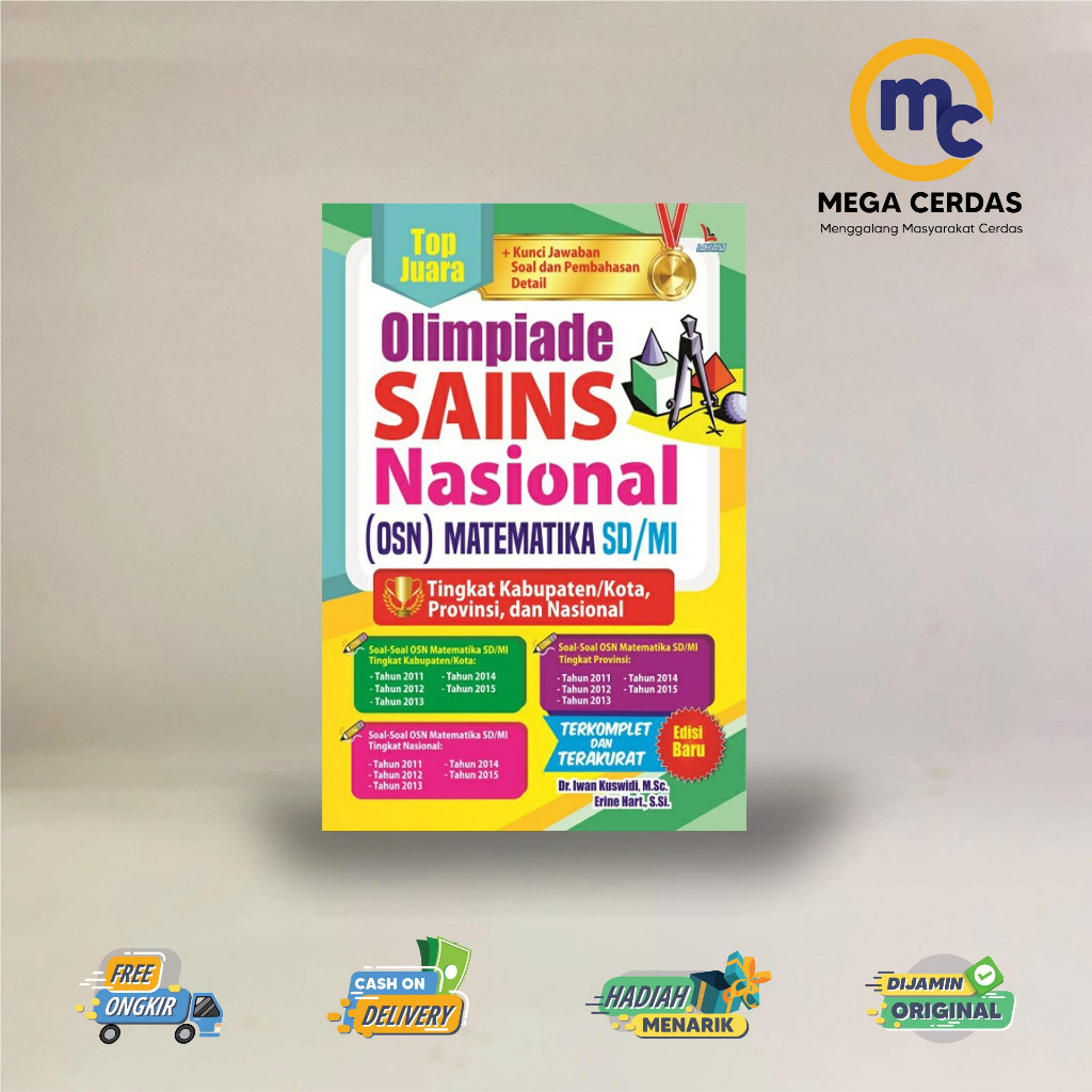 Jual BUKU TOP JUARA OLIMPIADE SAINS NASIONAL (OSN) MATEMATIKA SD/MI (EDISI BARU) | Shopee Indonesia