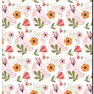 Jual MURAH !! Kertas kado motif MINI FLOWER, kertas kado motif bunga ...