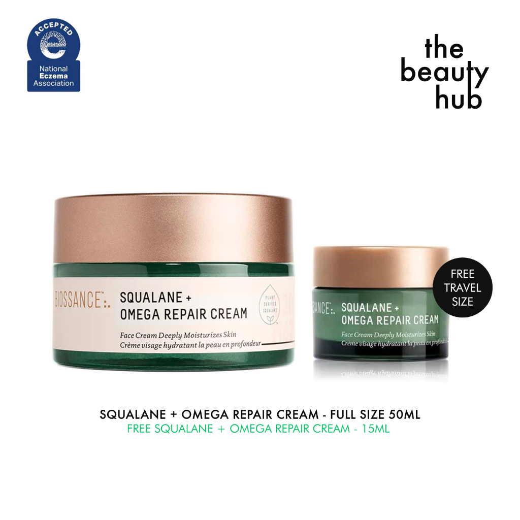 Jual BIOSSANCE - SQUALANE + OMEGA REPAIR CREAM - 50ml + FREE GIFT ...