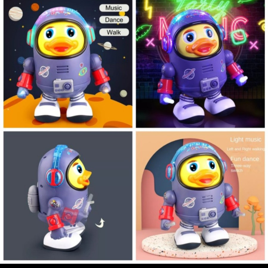 Jual Mainan anak Robot Bebek Astronot dancing / Space Duck Dance ...
