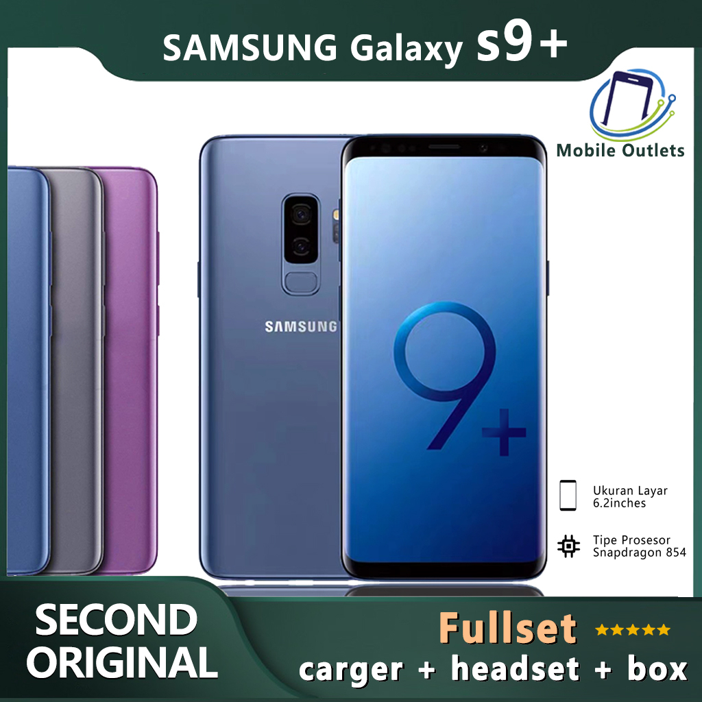 Jual SAMSUNG Galaxy S9+ S9Plus Second S9 Plus Bekas Mulus Fullset Original | Shopee Indonesia