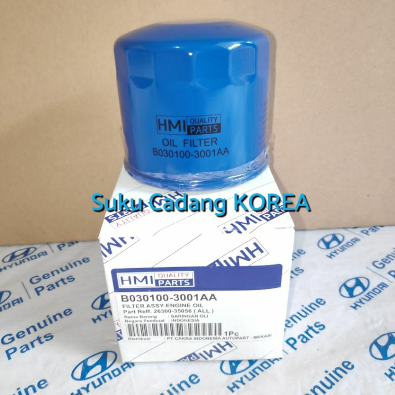 Jual Filter Oli Hyundai Accent Verna Avega Getz Trajet Grand Avega i20 ...