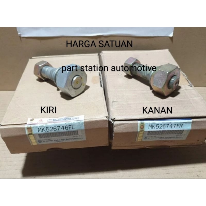 Jual BAUT RODA DEPAN MITSUBISHI CANTER PS125 HDX KIRI / KANAN ORIGINAL ...