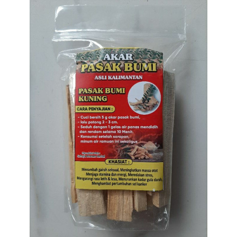 Jual Akar kayu pasak bumi potongan kalimantan 100gram tongkat ali ...