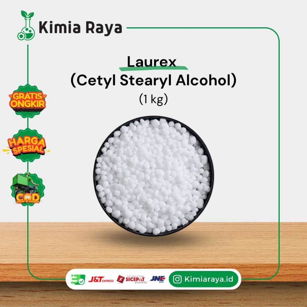 Jual Laurex/Cetyl Stearyl Alcohol (1kg) | Shopee Indonesia
