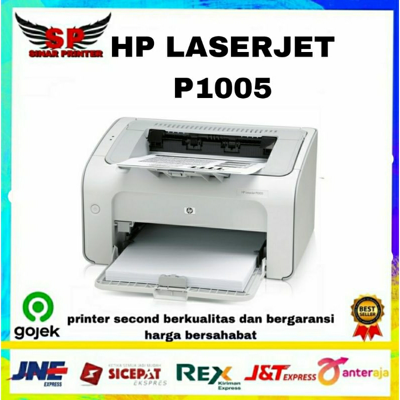 Jual printer hp laserjet p1005 |1005 |printer hitam putih |laserjet ...