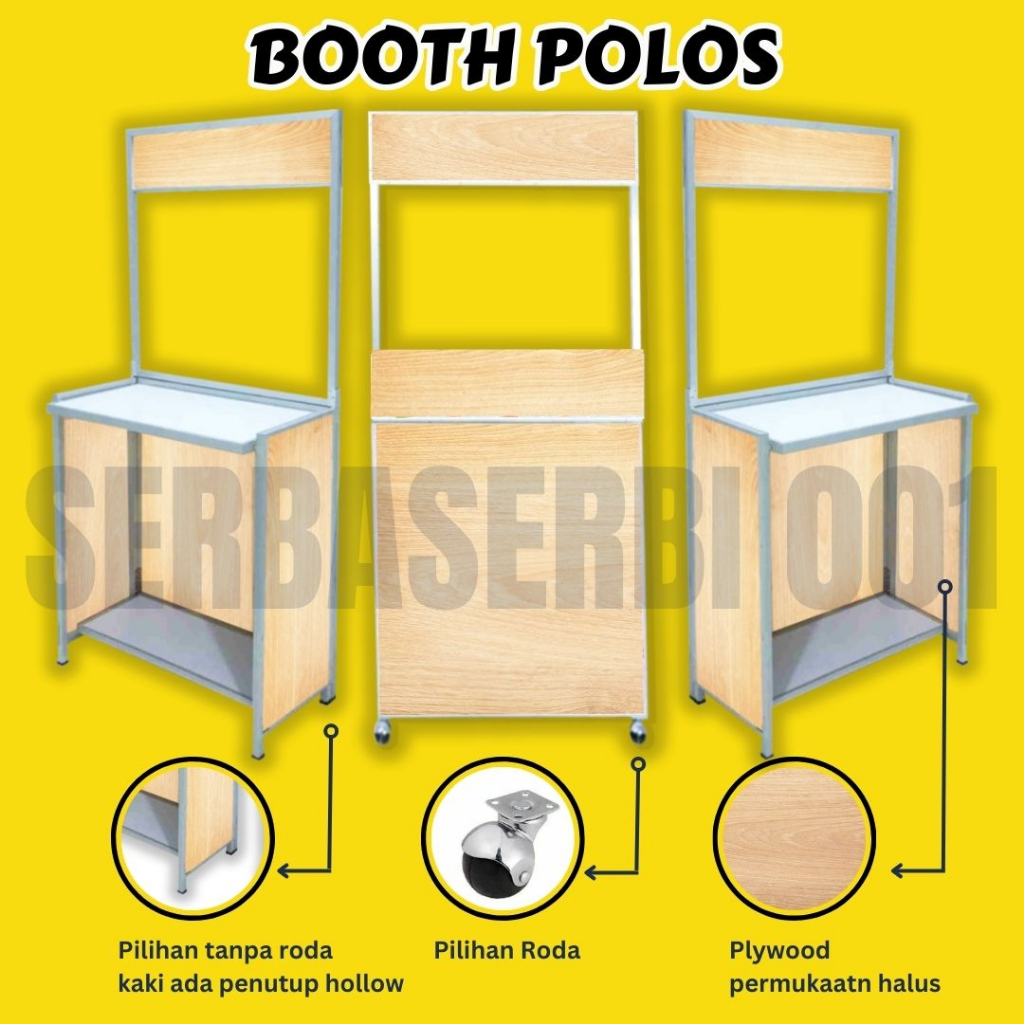 Jual BOOTH LIPAT 90X50, MEJA JUALAN, BOOTH PORTABLE, MEJA MINUMAN, MEJA ...