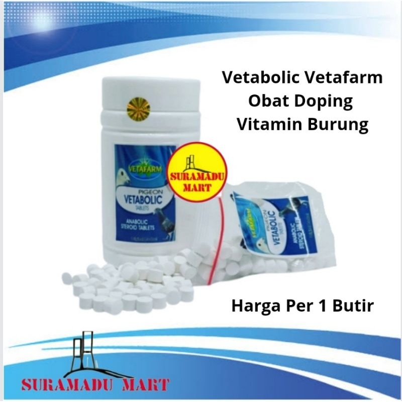 Jual Doping Merpati Ampuh Veta Vetabolik Vetabolic Vetafarm Per 1 Butir ...
