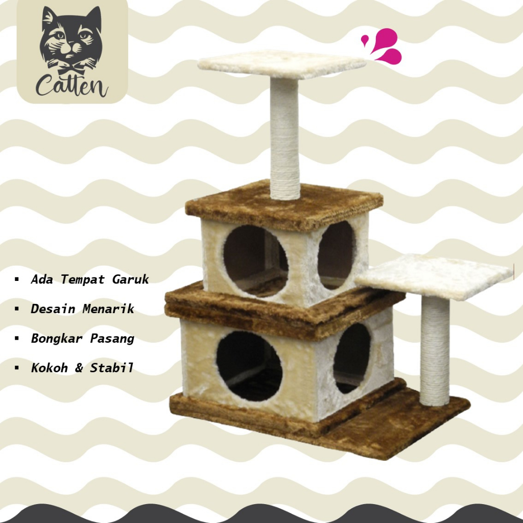 Jual Cat Condo / Cat House / Cakaran Kucing BSH / Kandang Kucing ...