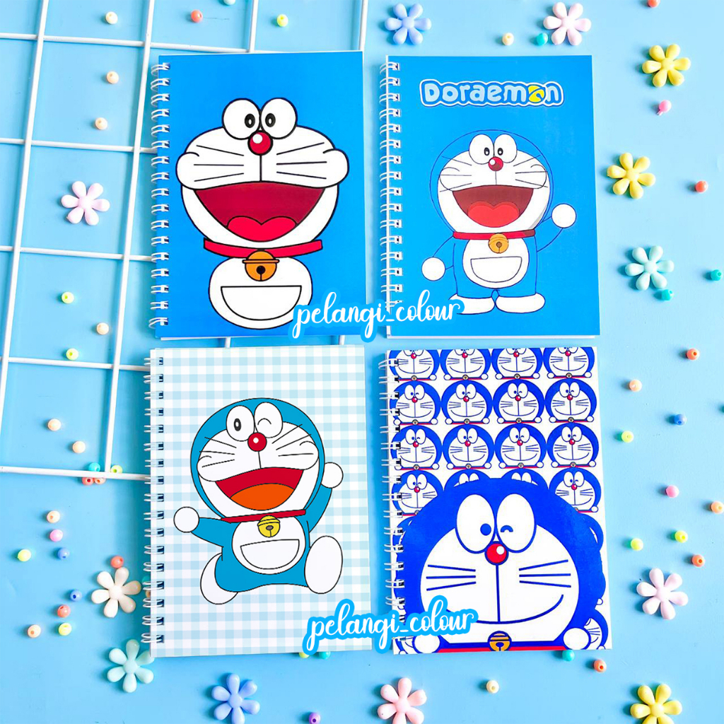 Jual Buku Notes Motif doraemon / Notes Doraemmon / Notebook Doraemon ...