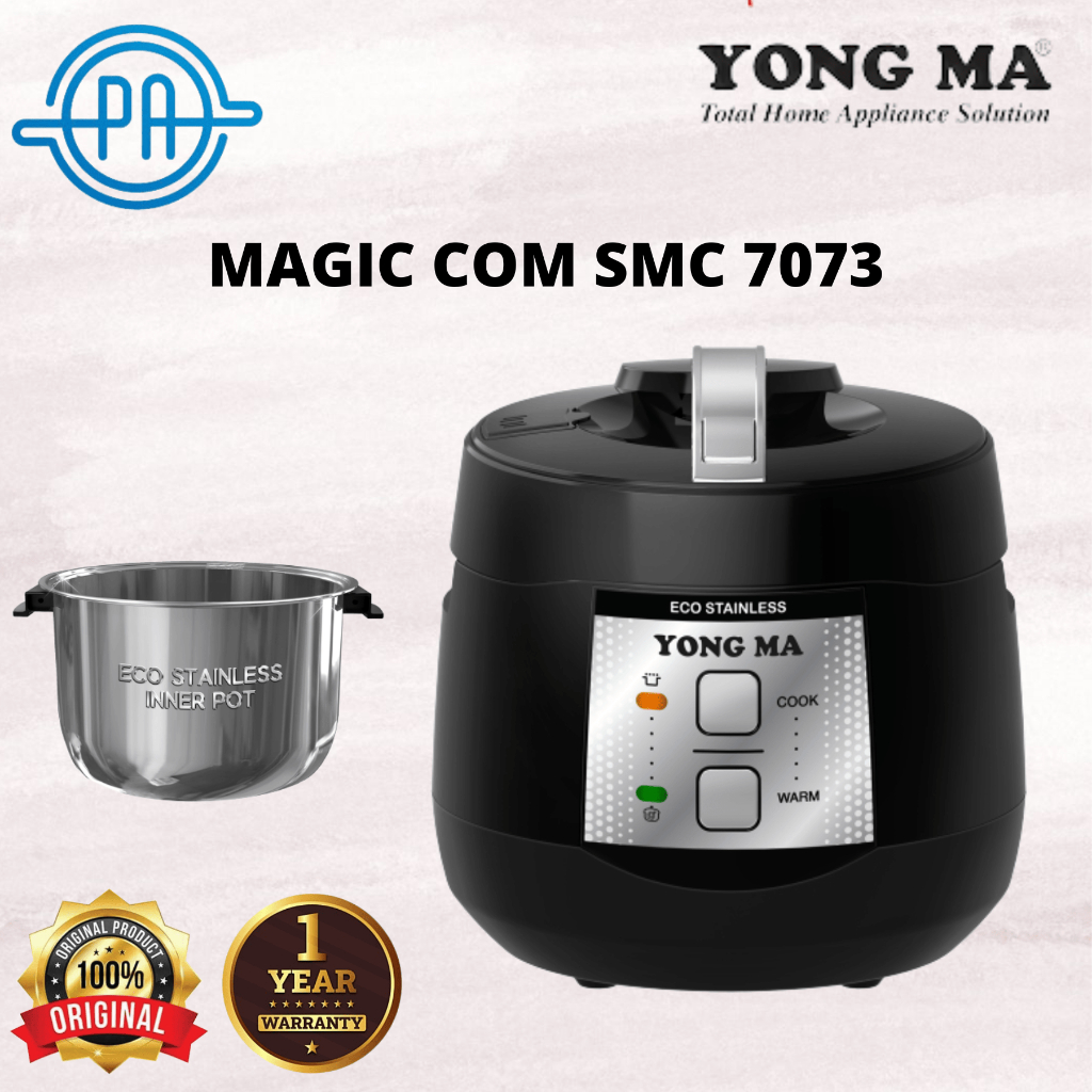 Jual MAGIC COM YONG MA SMC7073 / RICE COOKER YONGMA SMC 7073 3IN1 ...