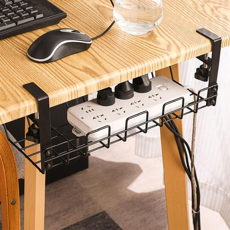 Jual Triple W Under Desk Mount Cable Organizer Socket Perapih Kabel ...