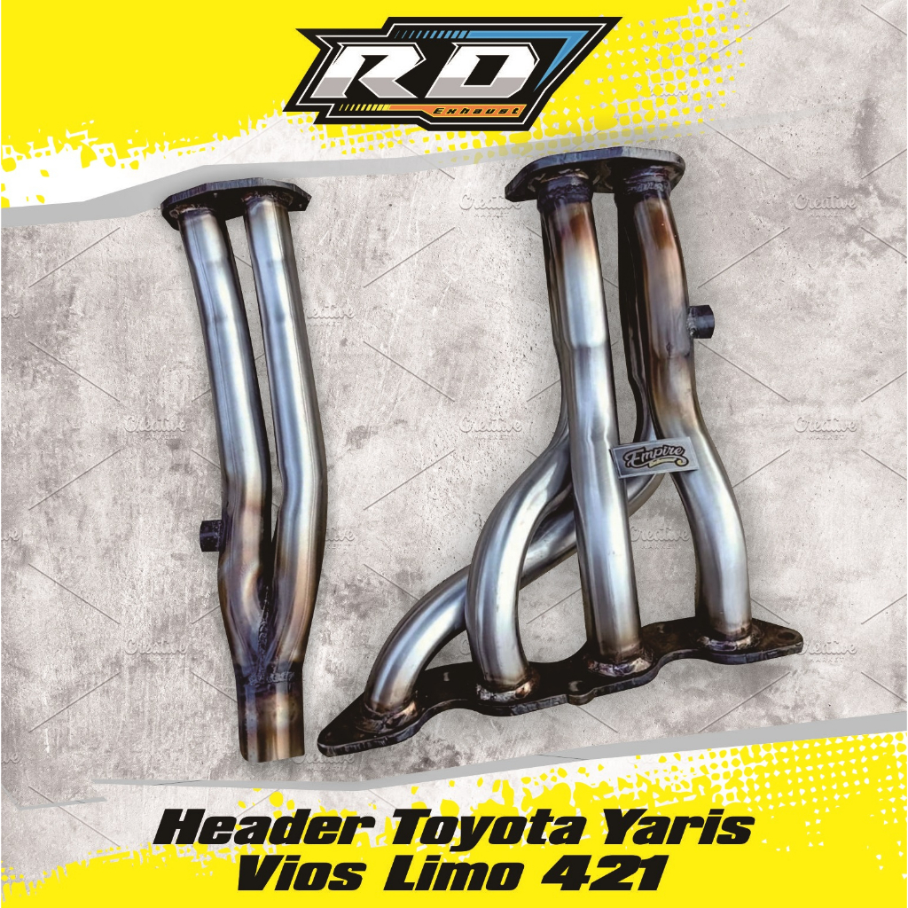 Jual Header Toyota Yaris Vios Limo Gen1 Gen2 Gen3 421 Panjang | Shopee ...