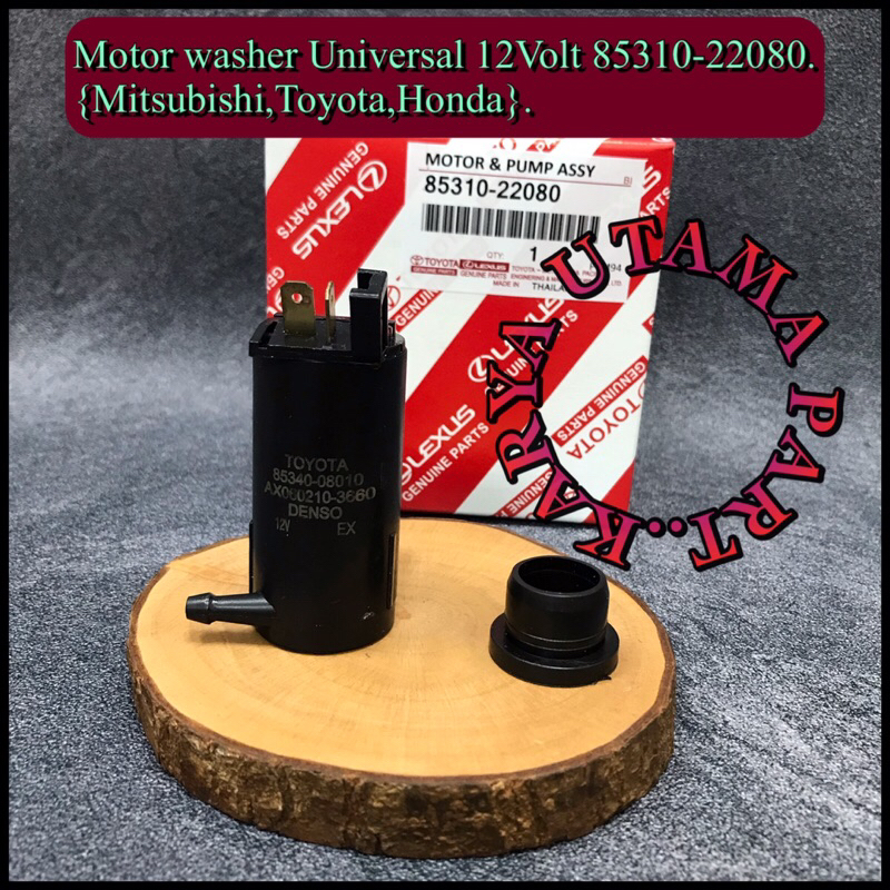 Jual Motor Washer Universal 12Volt 85310-22080 Mitsubishi/Honda/Toyota ...
