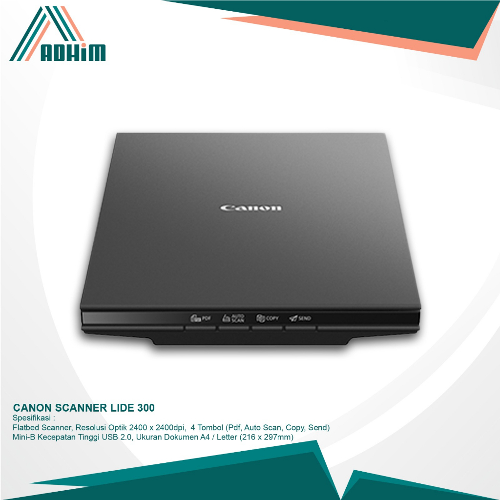 Jual Canon Scanner Lide 300 Garansi Resmi (Pengganti dari Canon LiDE ...