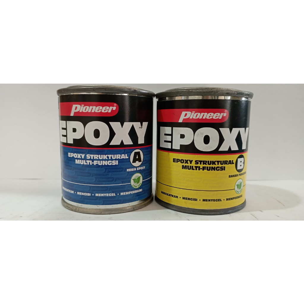 Jual LEM SERBAGUNA PIONEER EPOXY ALL PURPOSE PINT (1 SET 2 KALENG = 1 ...