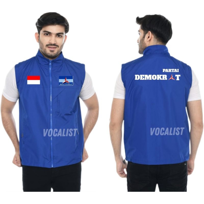 Jual ROMPI PARTAI/ROMPI DEMOKRAT TERBARU/ROMPI PARASUT KRAH/ROMPI VEST ...