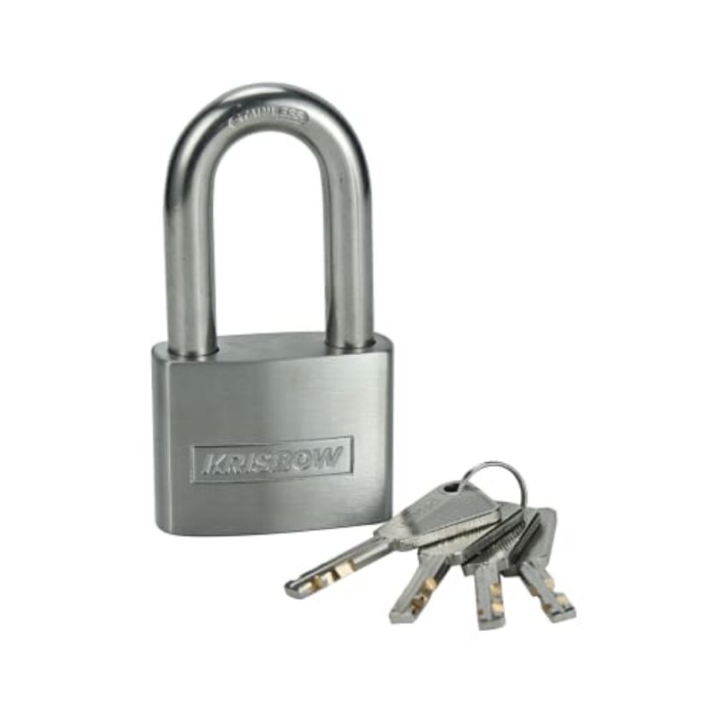 Jual Gembok Stainless Steel Long Shackle 6 cm KRISBOW - Silver ...