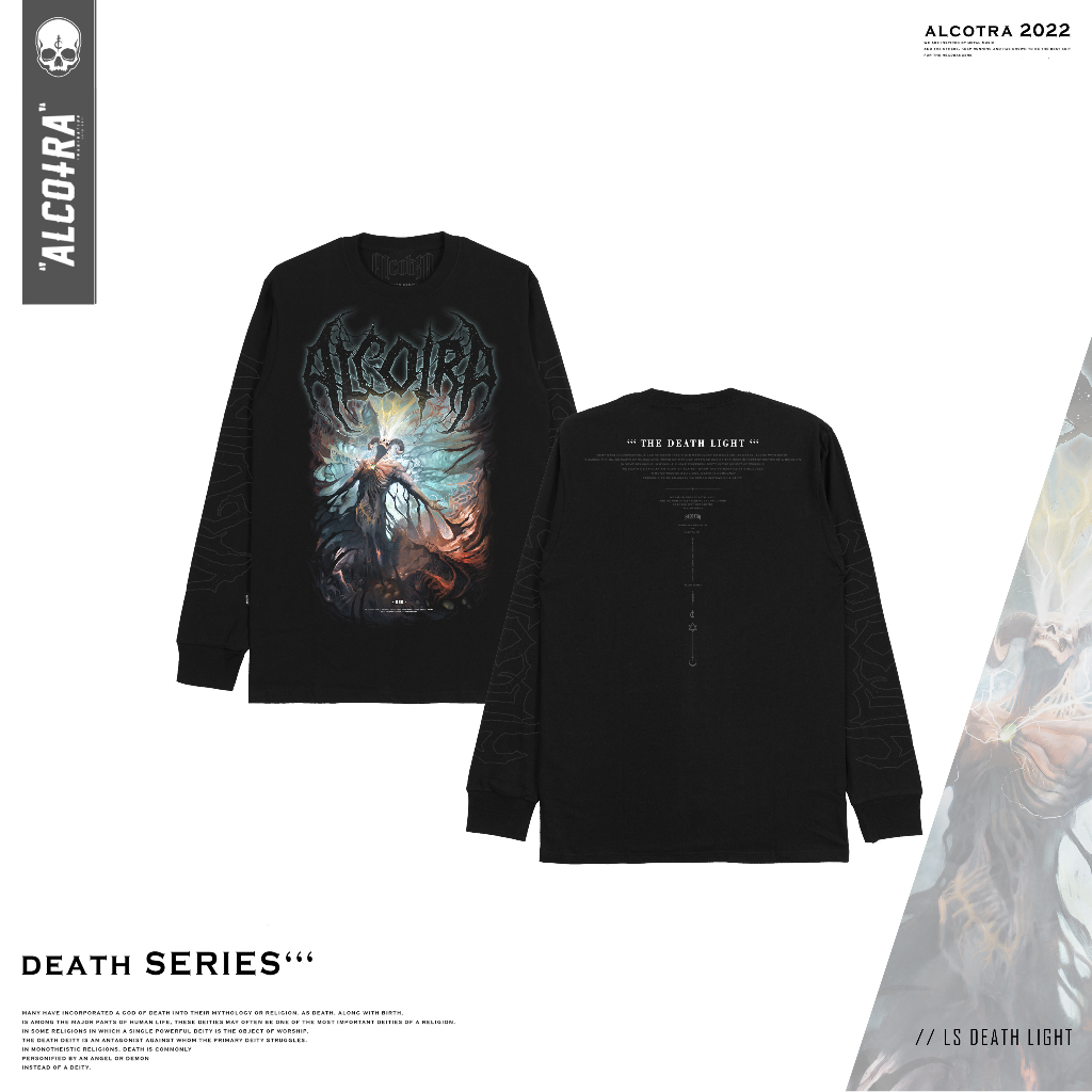 Jual LS DTH LIGHT // LONGSLEEVE DEATH LIGHT // KAOS LENGAN PANJANG ...
