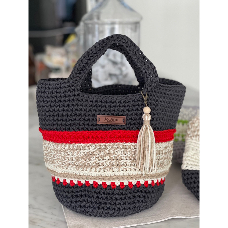 Jual Tas rajutan crochet Santi tote bag handmade | Shopee Indonesia