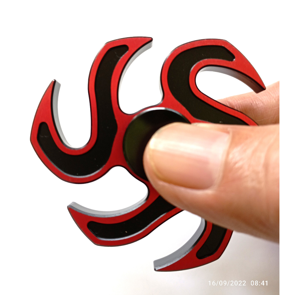 Jual Fidget Spinner Flash Black&Red | Shopee Indonesia