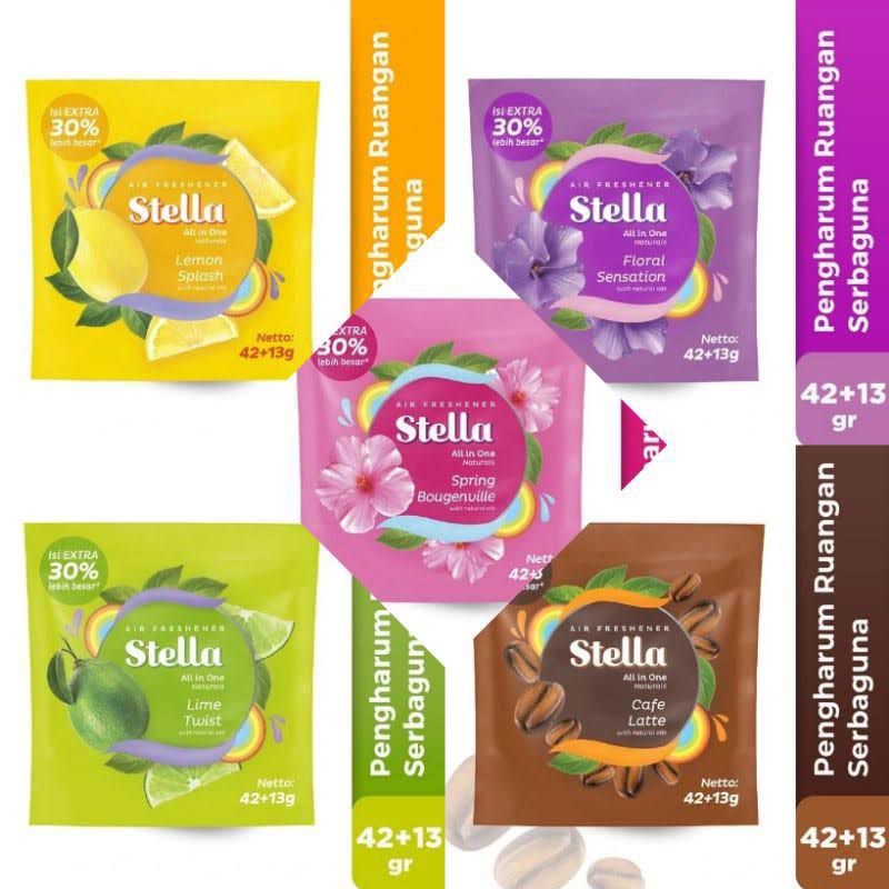 Jual Stella all in one 45g + 13g/ stella pewangi ruangan/ stella ...